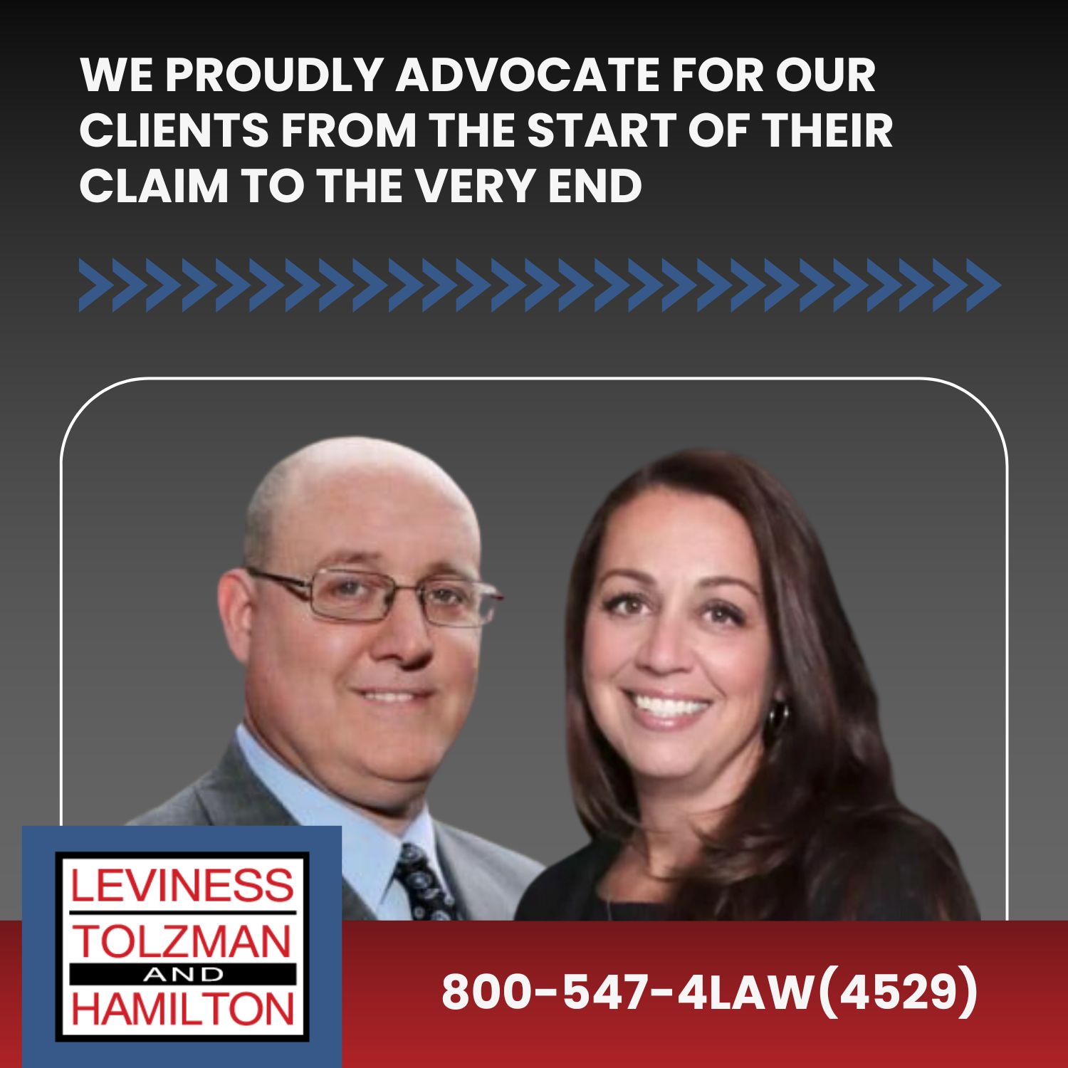 Maryland Law Firm | LeViness Tolzman & Hamilton | 800-547-4529
